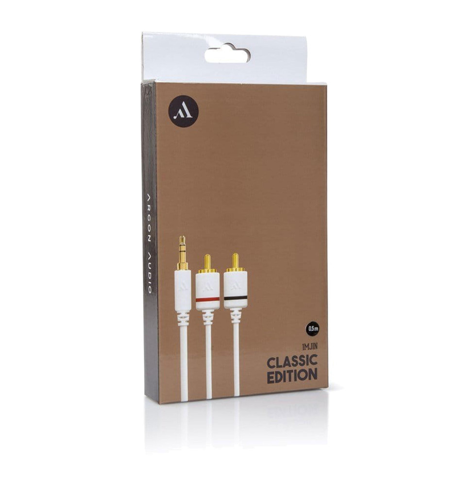 Przewód mini Jack - 2RCA Argon Audio Classic 5m | AVstore.pl